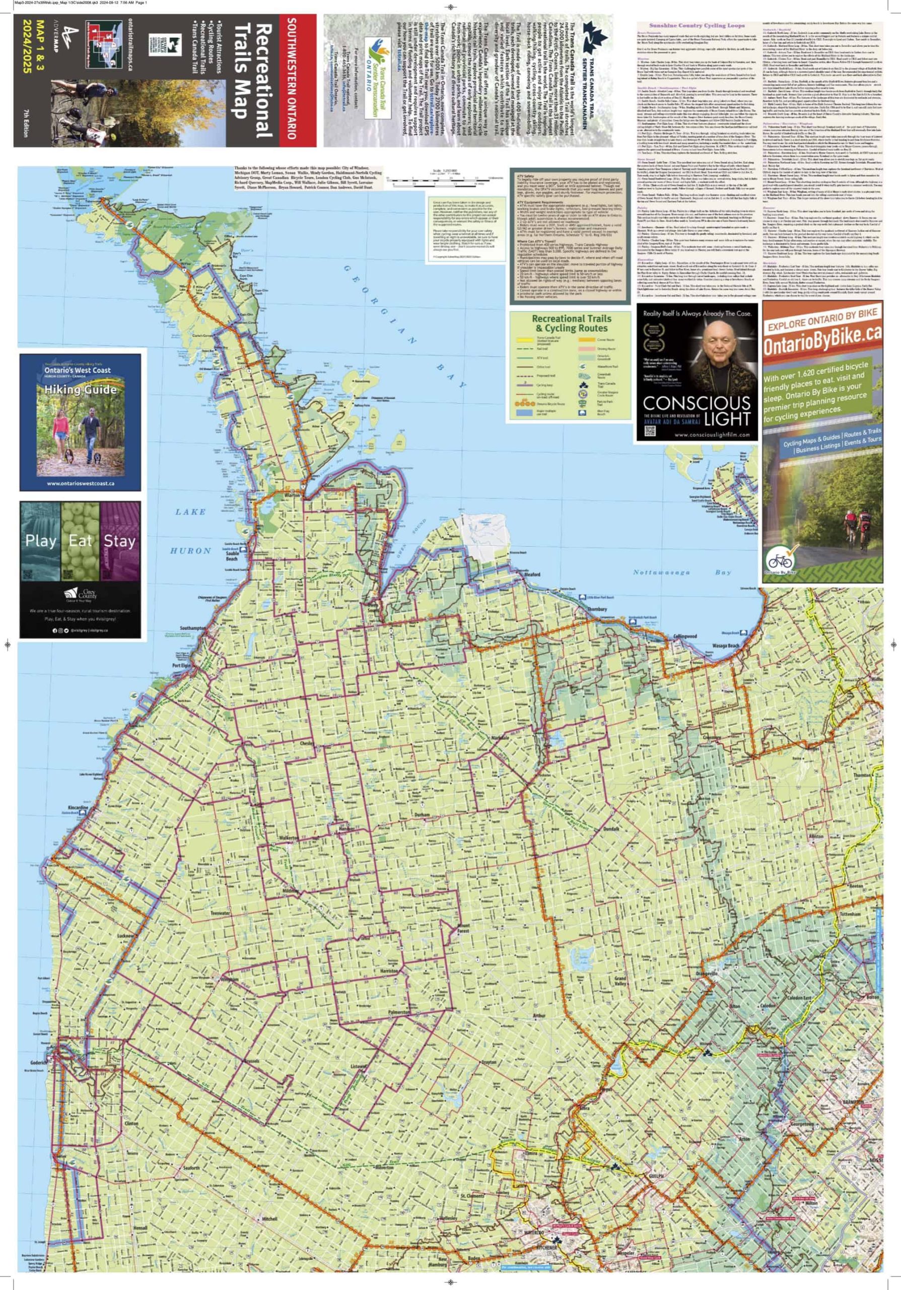 Map3-2024-Sunshine - Ontario Trail Maps