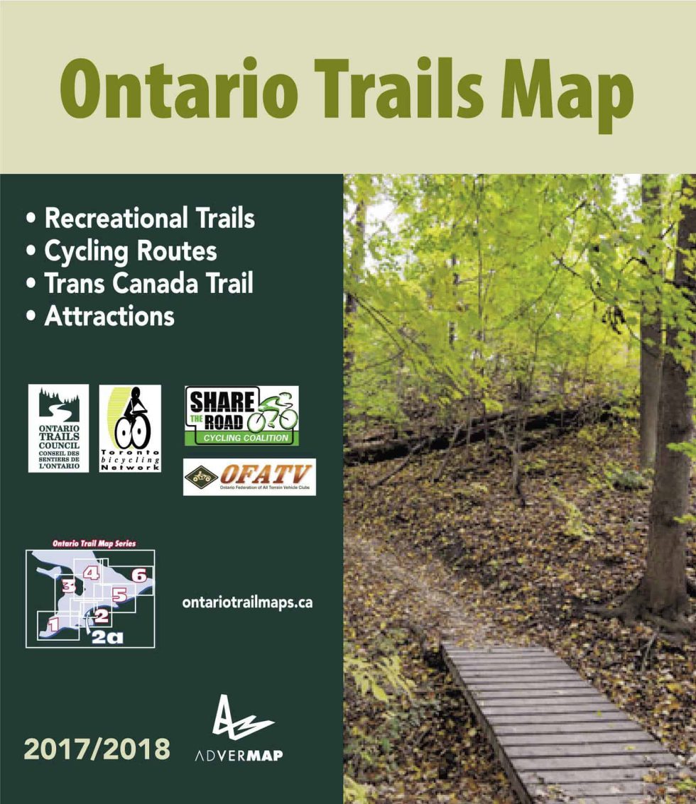 Ontario Trails Map - Ontario Trail Maps
