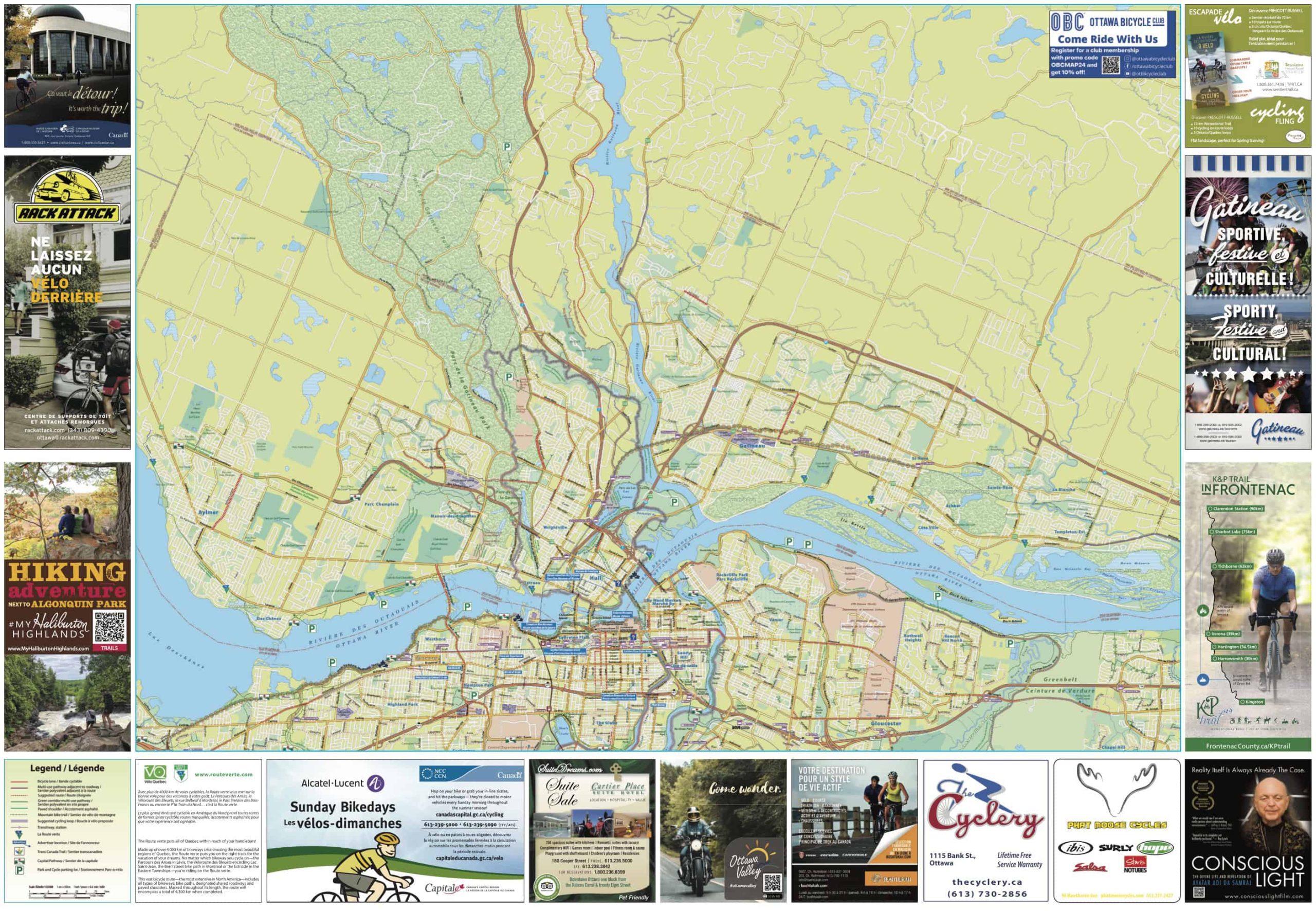 Ottawa - Ontario Trail Maps